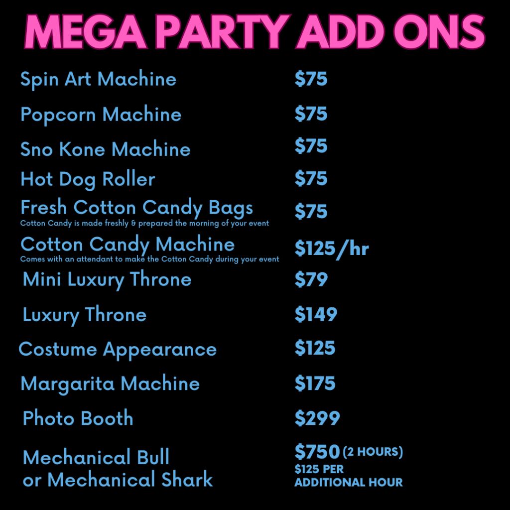 Mega Party - Bettes Family Fun Center